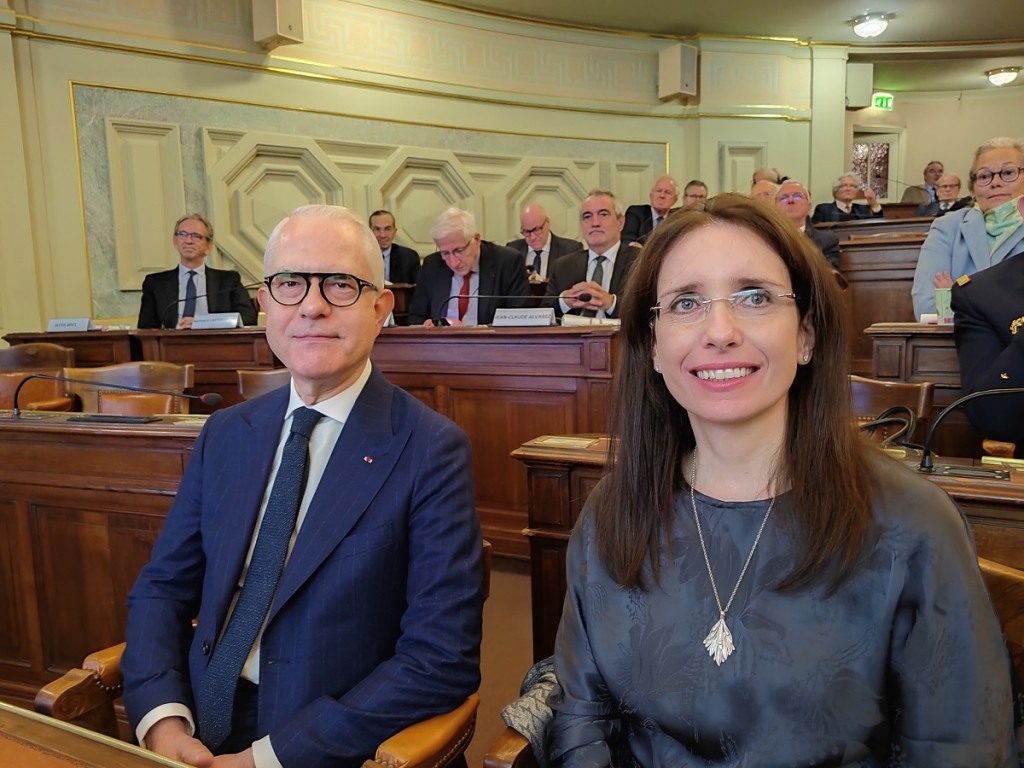 Υποδοχή της Καθηγήτριας της Ιατρικής Σχολής του Ε.Κ.Π.Α. Μαριάννας ...
