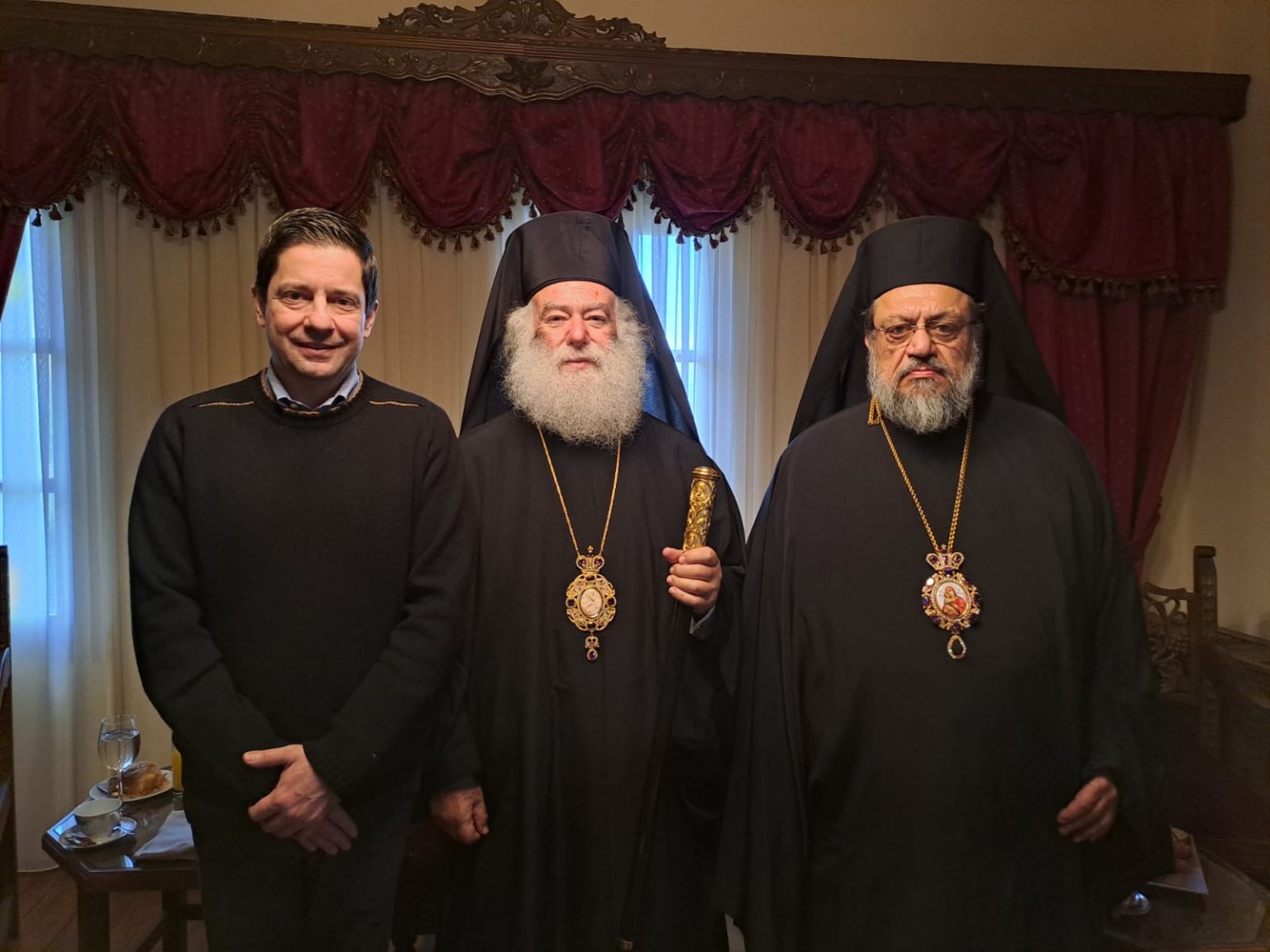 Συνάντηση του Πρύτανη Γ. Σιάσου με τον Μακαριώτατο Πάπα και Πατριάρχη ...