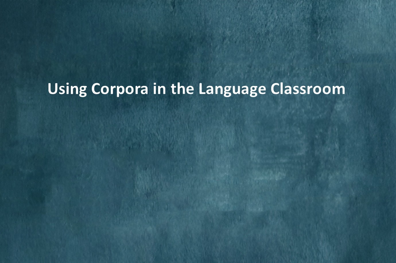 Διαδικτυακή διάλεξη της Randi Reppen με θέμα "Using Corpora in the Language Classroom" [31/05 ...