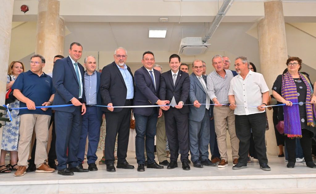 Ρεπορτάζ του τηλεοπτικού σταθμού Alpha TV για τα εγκαίνια του ...